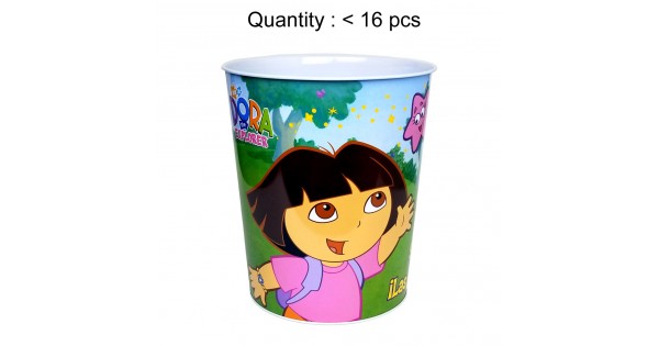 Dora the Explorer Blue Star Waste Bin Tin #462207B (before #462217B)